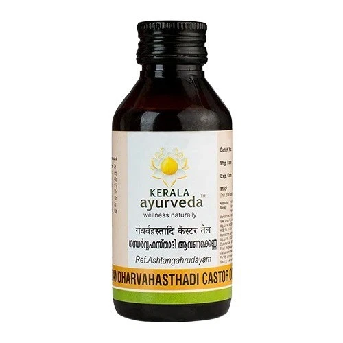 HUILE DE RICIN Kerala Ayurved Gandharvahastadi 100 ml | Soutien ...