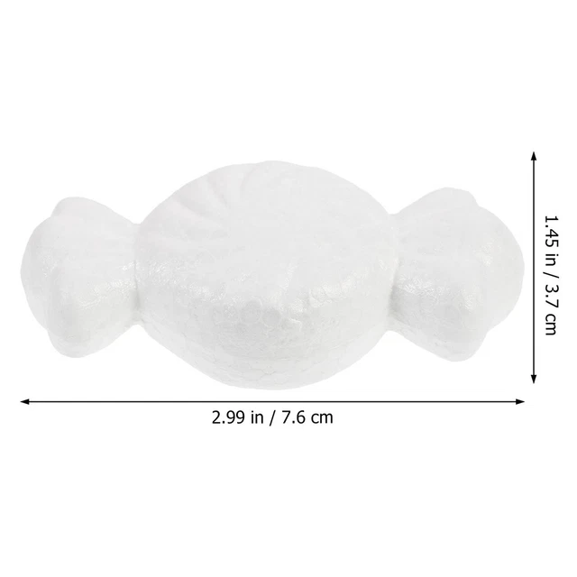 12 PCS CANDY Hanging Decorations Diy Foams Mold Plastic Ornaments for ...