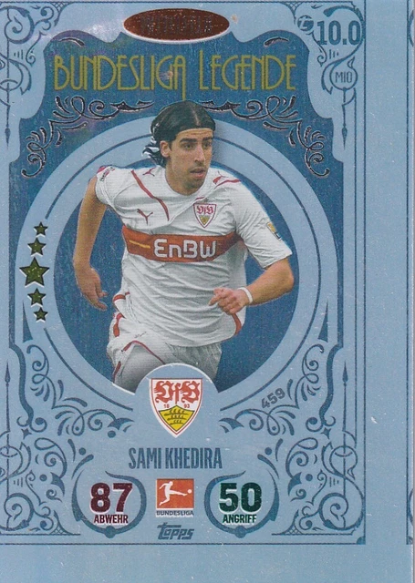 TOPPS MATCH ATTAX Bundesliga 2023 459 Sami Khedira Légende Misprint ...