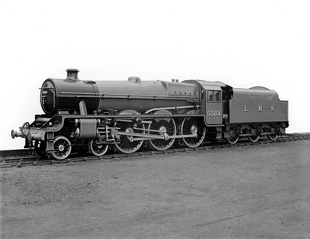 LONDON MIDLAND SCOTLAND Locomotive No 5564 Jubilee Class 460 Old Photo ...