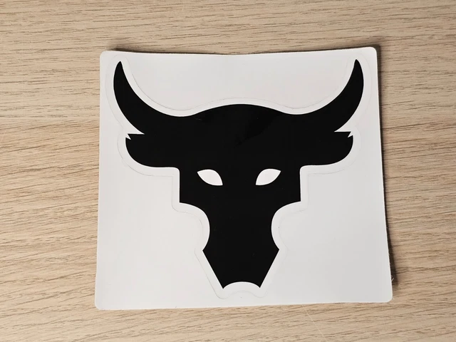 UNDER ARMOUR PROJECT Rock Brahma Bull Logo Decal Sticker WWE The Final ...