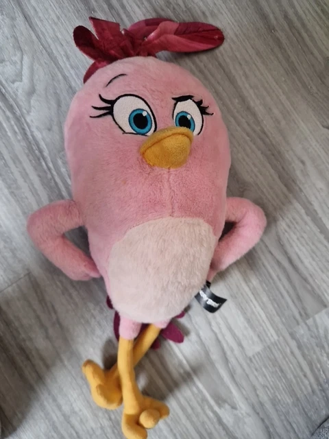 ANGRY BIRDS PINK bird 11" Stella soft toy plush £1.16 - PicClick UK