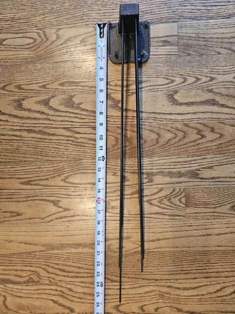 HERMLE TRIPLE CHIME Grandfather Clock Rods 12 Block Rods For 94cm ...