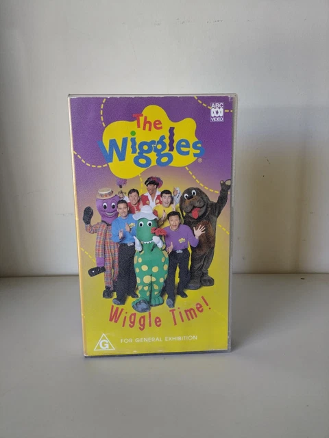 1998 THE WIGGLES Wiggle Time!- Abc For Kids Vhs Rare Cover Variant ...