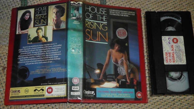 HOUSE OF THE Rising Sun VHS Video Ex Rental Big Box Cineplex Cert Erotic £5.99 - PicClick UK