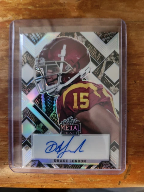 2022 DRAKE LONDON Leaf Metal Draft Portrait Serpent Prismatique ...