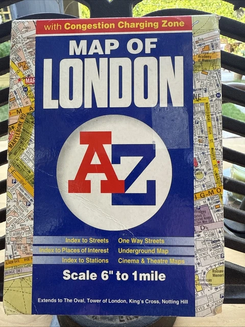 MAP OF LONDON by Geographers A-Z Map Company (Paperback, 2005) £3.32 ...