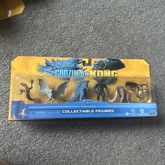 MONSTERVERSE GODZILLA VS Kong Mini Monster Figure Set, Warbat Behmoth ...