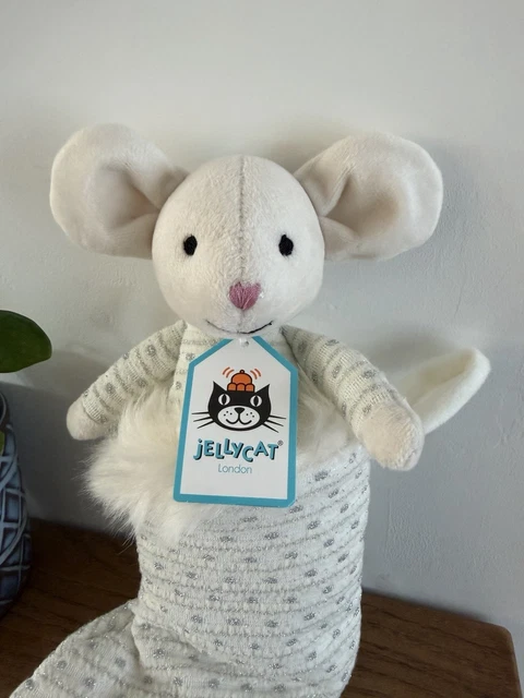 JELLYCAT SHIMMER STOCKING Mouse BNWT £26.70 - PicClick UK