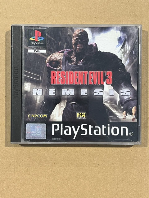 RESIDENT EVIL 3 NEMESIS PS1 PAL ITALIANO Prima Edizione PlayStation 1 ...