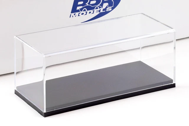 1:43 BBR VITRINE Show Case Display Case with black Base VET06PLX EUR 9 ...