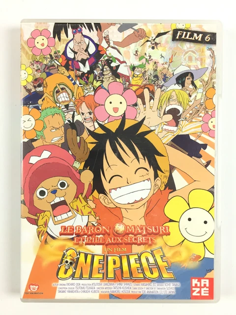 DVD ONE PIECE Le Film 6 / Le Baron Omatsuri et l'île aux Secrets EUR 14 ...