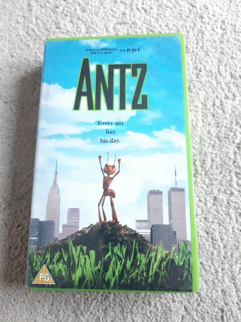 ANTZ BY DREAMWORKS Pictures VHS Video Tape 1998 £4.99 - PicClick UK