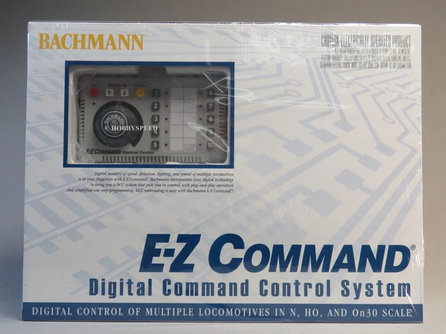 BACHMANN E-Z COMMAND DIGITAL DCC CONTROLLER HO N SCALE transformer BAC ...