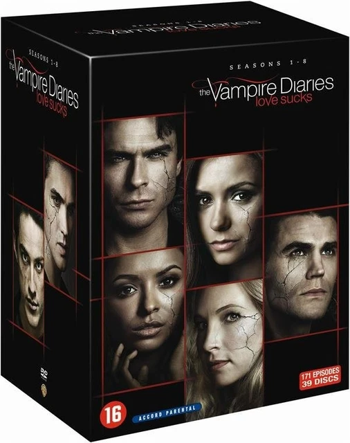 COFFRET DVD SERIE Vampires Romance : Vampire Diaries - Integrale ...