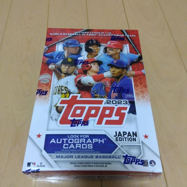 2023 TOPPS MLB Baseball Japan Special Edition Box Factory Sealed 24 ...