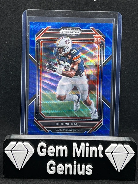 PICK HALL 2023 Prizm Draft Picks #170 Blue Wave Prizm /249 Seahawks ...