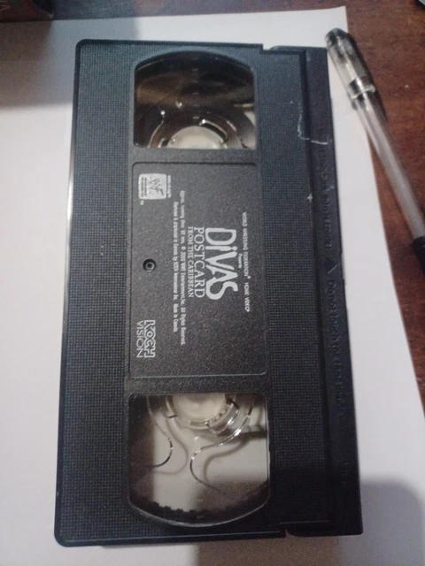 WWF DIVAS POSTCARD From the Caribbean (2000, VHS) WWE Trish Stratus Kat ...