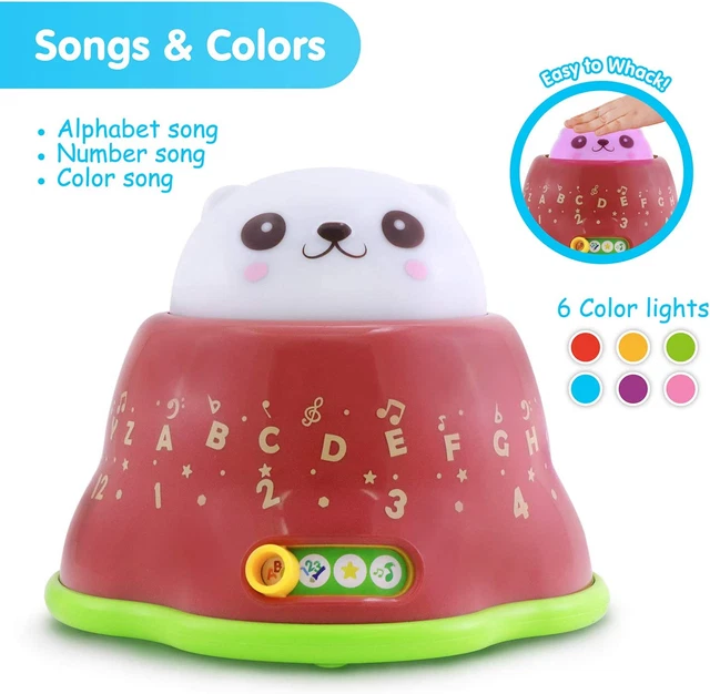 WHACK AND LEARN Mole - Educational Interactive Light-Up Toy for Infants ...