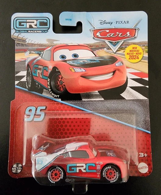 DISNEY PIXAR CARS GRC Lightning McQueen Diecast Car Mattel 2024 Release ...