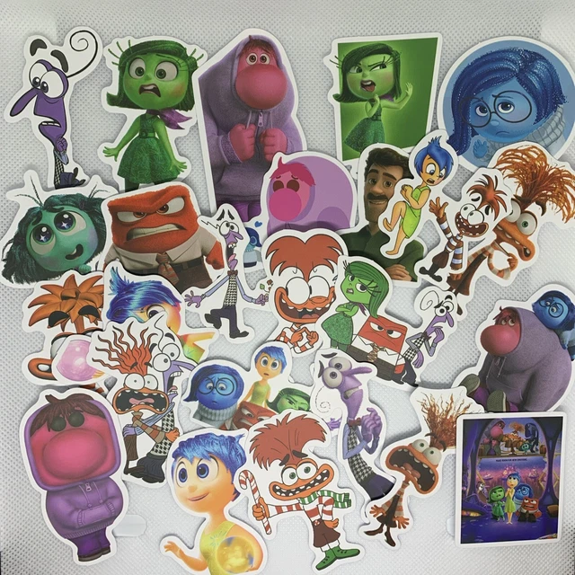 DISNEY PIXAR INSIDE Out Movie Random Assortment Lot Of 25 Stickers. 2 ...
