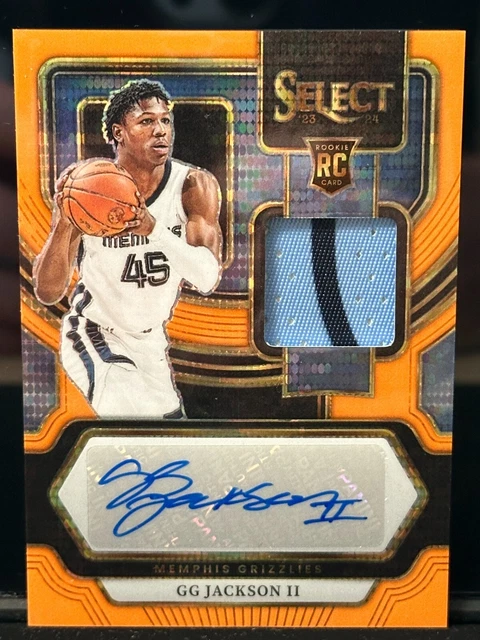 2023-24 SELECT FOTL GG Jackson II Rookie Patch Auto 21/30 Grizzlies EUR ...