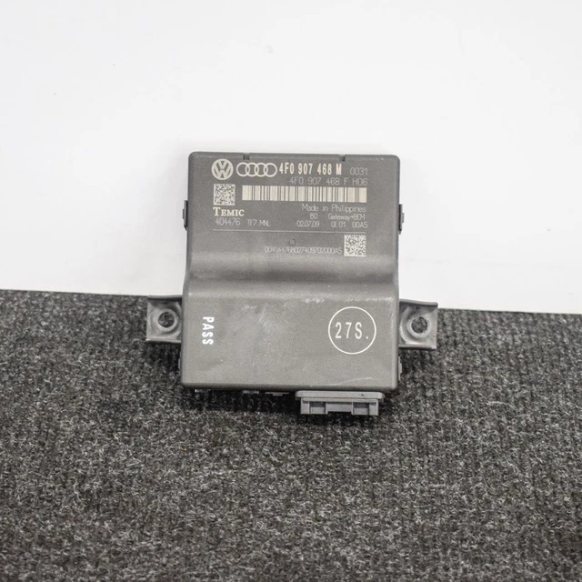 AUDI A6 GATEWAY ECU Steuergerät C6 4F0907468M 4F0907468F 2010 EUR 62,98 ...