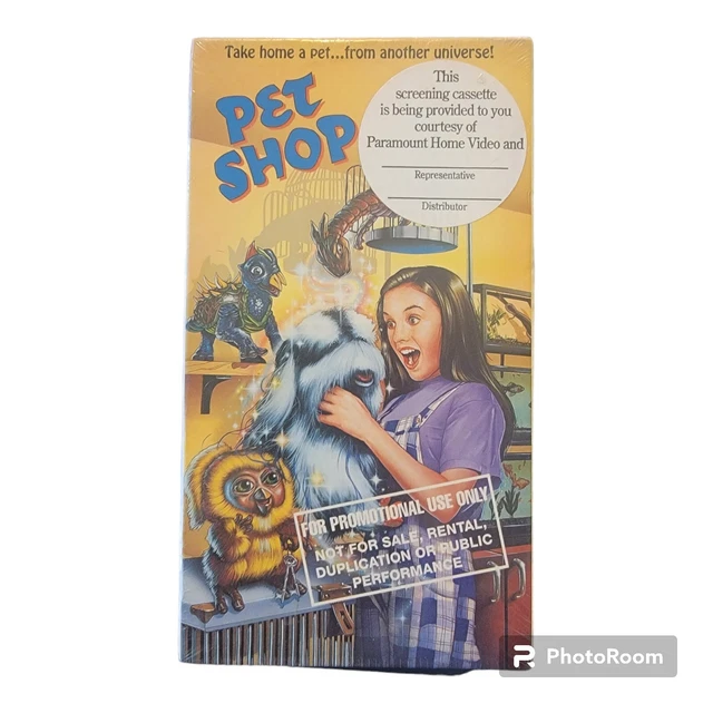 PET SHOP (VHS, 1995) SCREENING COPY *SEALED* £37.76 - PicClick UK