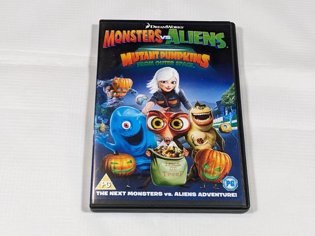 MONSTERS VS ALIENS - Mutant Pumpkins from Outer Space (DVD, 2009) EUR 1 ...