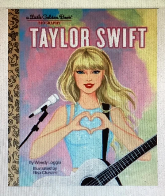 1ST PRINT! TAYLOR SWIFT Little Golden Books 📕 Bio $16.67 - PicClick AU
