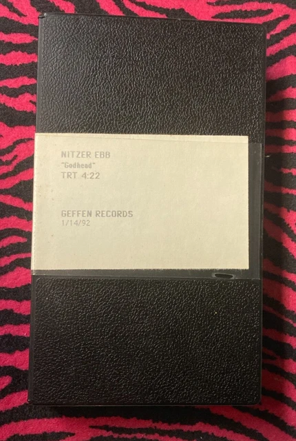 NITZER EBB &GODHEAD& SUPER-RARE PROMO VHS Tape MUSIC VIDEO 1992 EBM ...