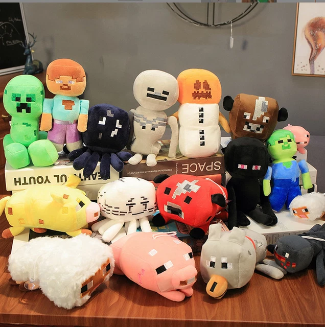 MINECRAFT GAME PLUSH Kids Gift Children Stuffed Animal Soft Plushies ...