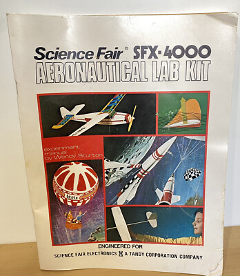 VINTAGE SFX-4000 SCIENCE Fair Aeronautical Lab Kit Booklet £9.91 ...