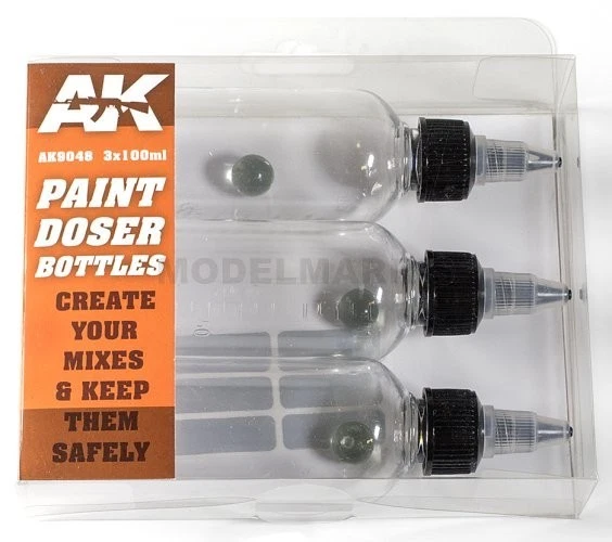 BOUTEILLES DOSEUSES DE Peinture AK AK-9048 3x100 Ml EUR 6,79 - PicClick FR