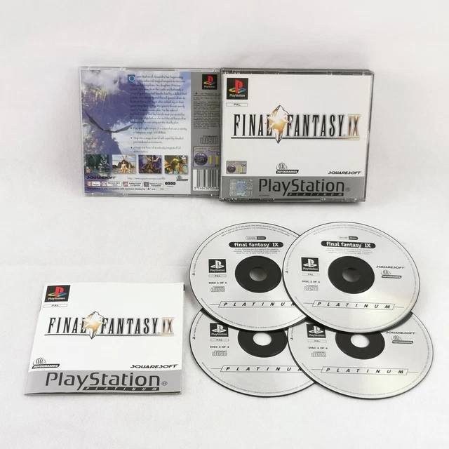 FINAL FANTASY IX FF9 PS1 Platinum PlayStation 1 PAL complet EUR 24,92 ...