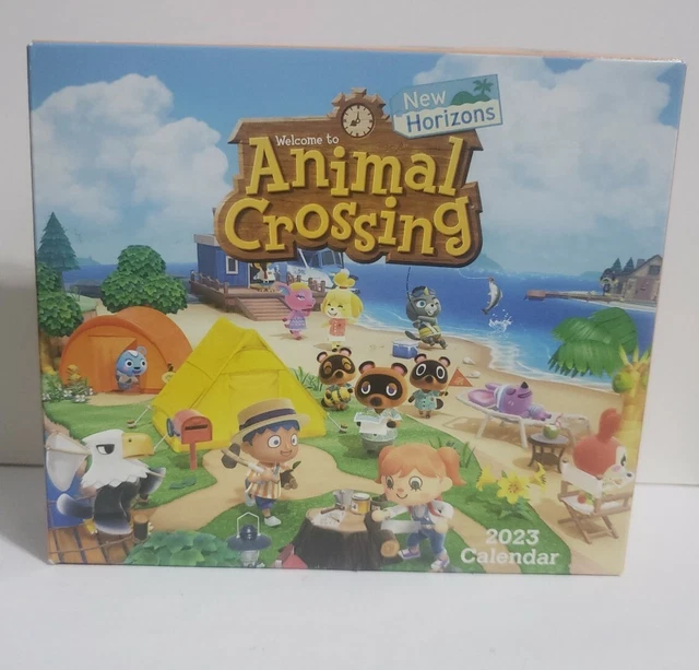 NEW ANIMAL CROSSING: New Horizons 2023 Day-To-Day Calendar by Nintendo ...