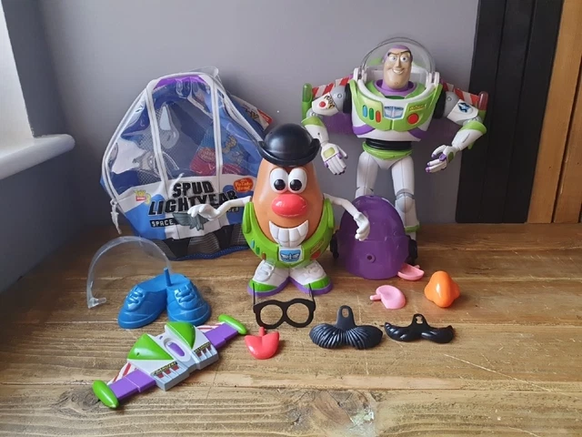 MR POTATO HEAD Spud Lightyear And Buzz Lightyear Toy Story 3 Space ...