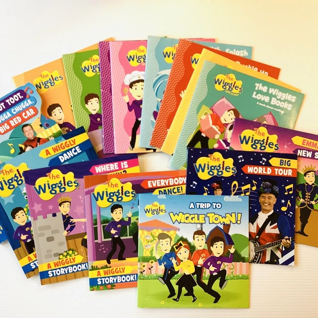 THE WIGGLES BOOKS X15 Emma Lacey Simon Anthony Here To Help Complete 8 ...