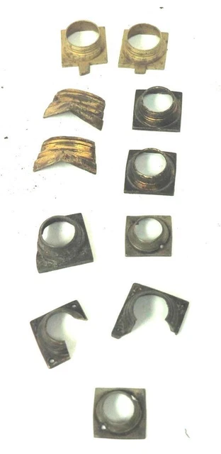 ANTIQUE MANTEL PILLAR caps for longcase clock pillars £30.00 - PicClick UK