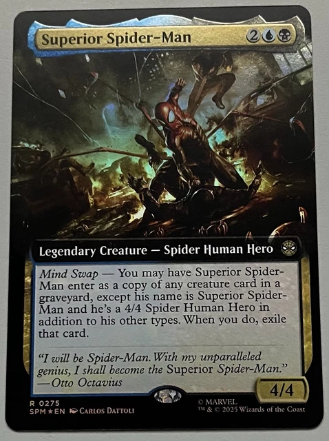 MTG MARVEL’S SPIDER-MAN Superior Spider-Man Legendary Creature RARE ...
