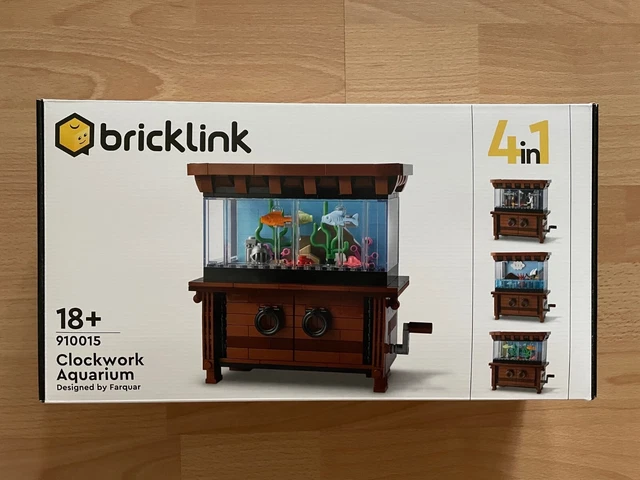 LEGO® 910015 CLOCKWORK Aquarium 4 in 1 BDP NEW/ORIGINAL PACKAGING ...