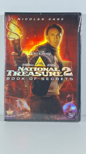 NATIONAL TREASURE 2: Book of Secrets Dvd NEW $16.99 - PicClick CA