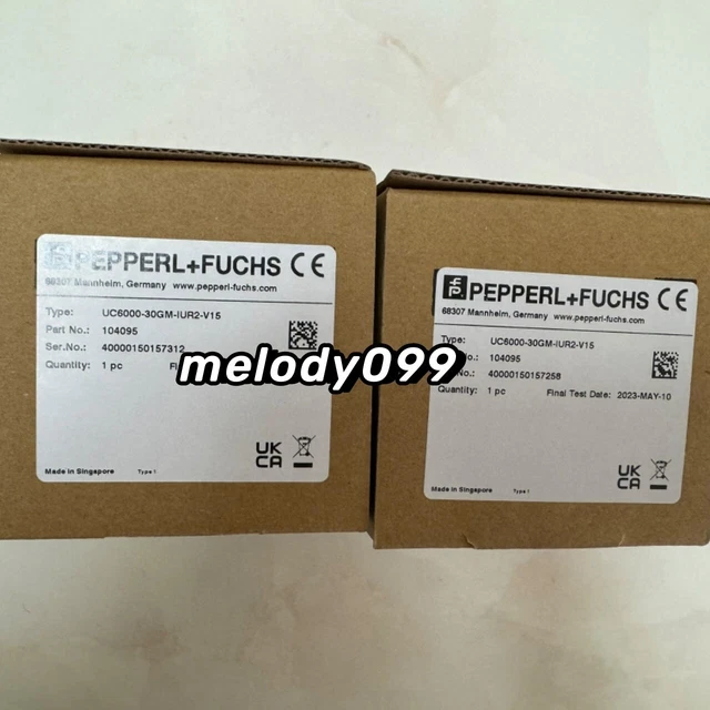 SENSOR ULTRASÓNICO PEPPERL+FUCHS UC6000-30GM-IUR2-V15 1 pieza nuevo EUR ...