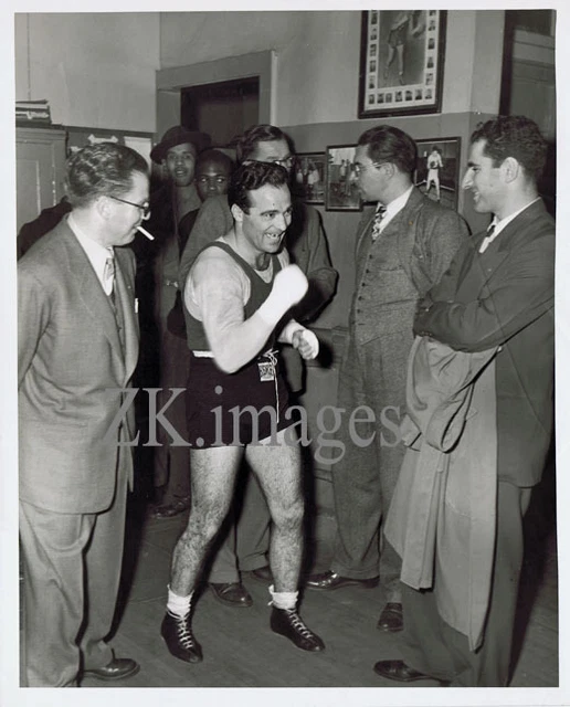 MARCEL CERDAN PHOTO BOXE Boxing Champion 1940s EUR 120,00 - PicClick FR