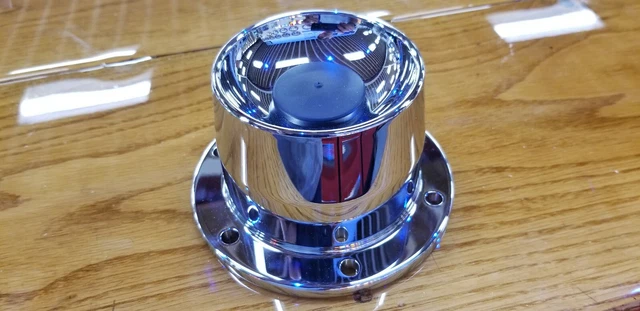 PETERBILT KENWORTH FREIGHTLINER chrome hub cover oil level lifetime new ...