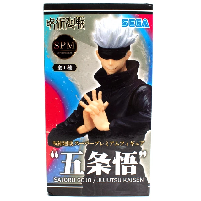 JUJUTSU KAISEN SATORU Gojo SPM Figure Official Anime Merch SEGA Japan ...