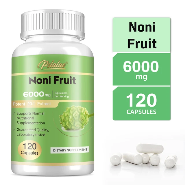 NONI FRUIT 6000MG - Antioxidant, Immune System & Sleep Support, Energy ...