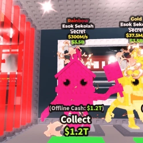 RAINBOW ESOK SEKOLAH 300m/s Steal A Brainrot Rare Secret £16.13 ...