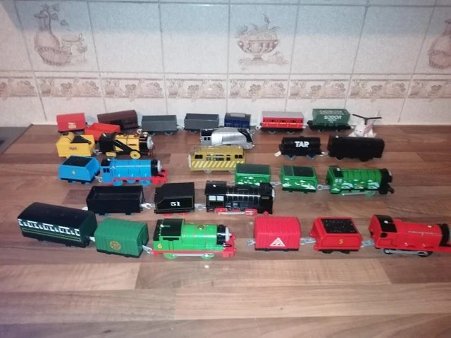 THOMAS THE TANK engine Trackmaster Trains And Track Bundle PLEASE SEE ...