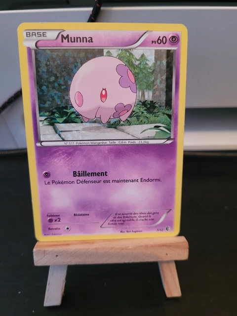 CARTE POKÉMON MUNNA 7/12 Holo McDonald's 2011. EUR 1,50 - PicClick FR